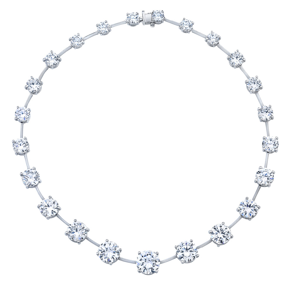 Floating Diamond Necklace