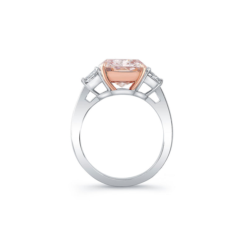 Rare Pink Diamond Engagement Ring